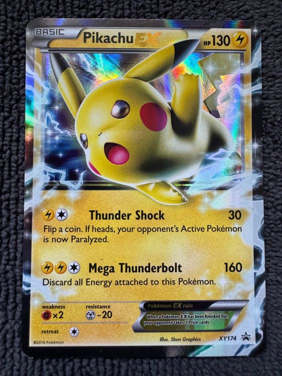 Pokemon Pikachu EX Promo XY174 (Gebraucht) in Binz für CHF 10 – mit ...