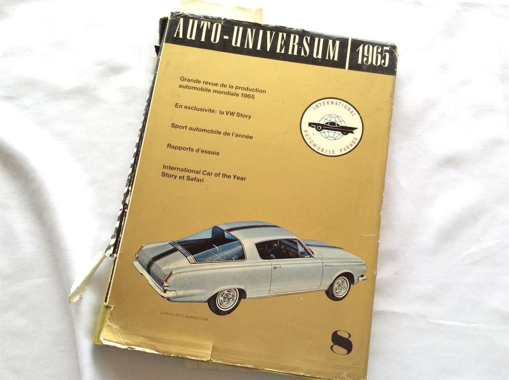 Buch « Auto Universum 1965 » | Kaufen auf Ricardo