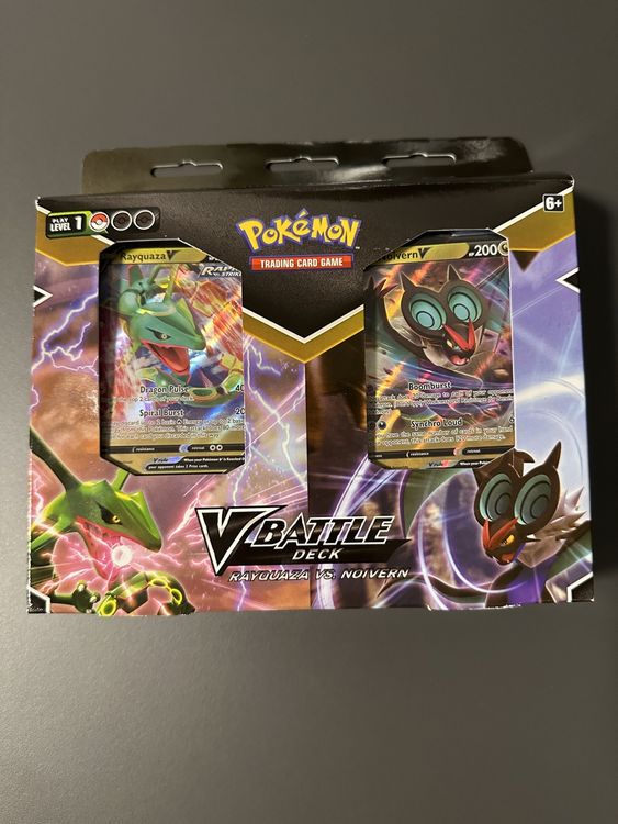 POKÉMON - VBATTLE DECKS - RAYQUAZA V VS UHAFNIR V - DE (Neu und ...