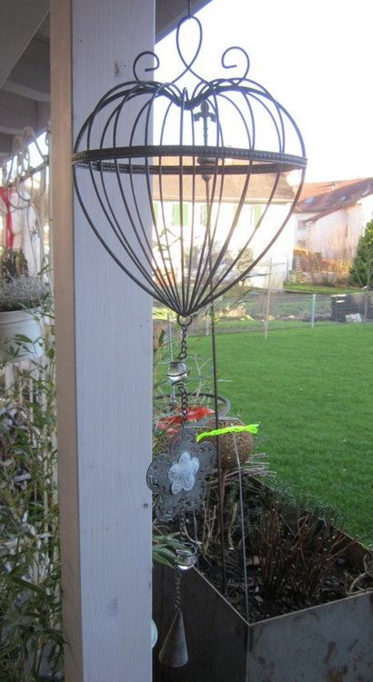 Shabby Deko Herz mit Glöckchen aus Metall (Gebraucht) in Bischofszell ...