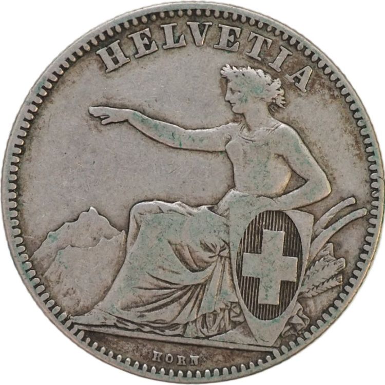 Schweiz 2 Franken 1860 Bundesmünzen | Kaufen auf Ricardo