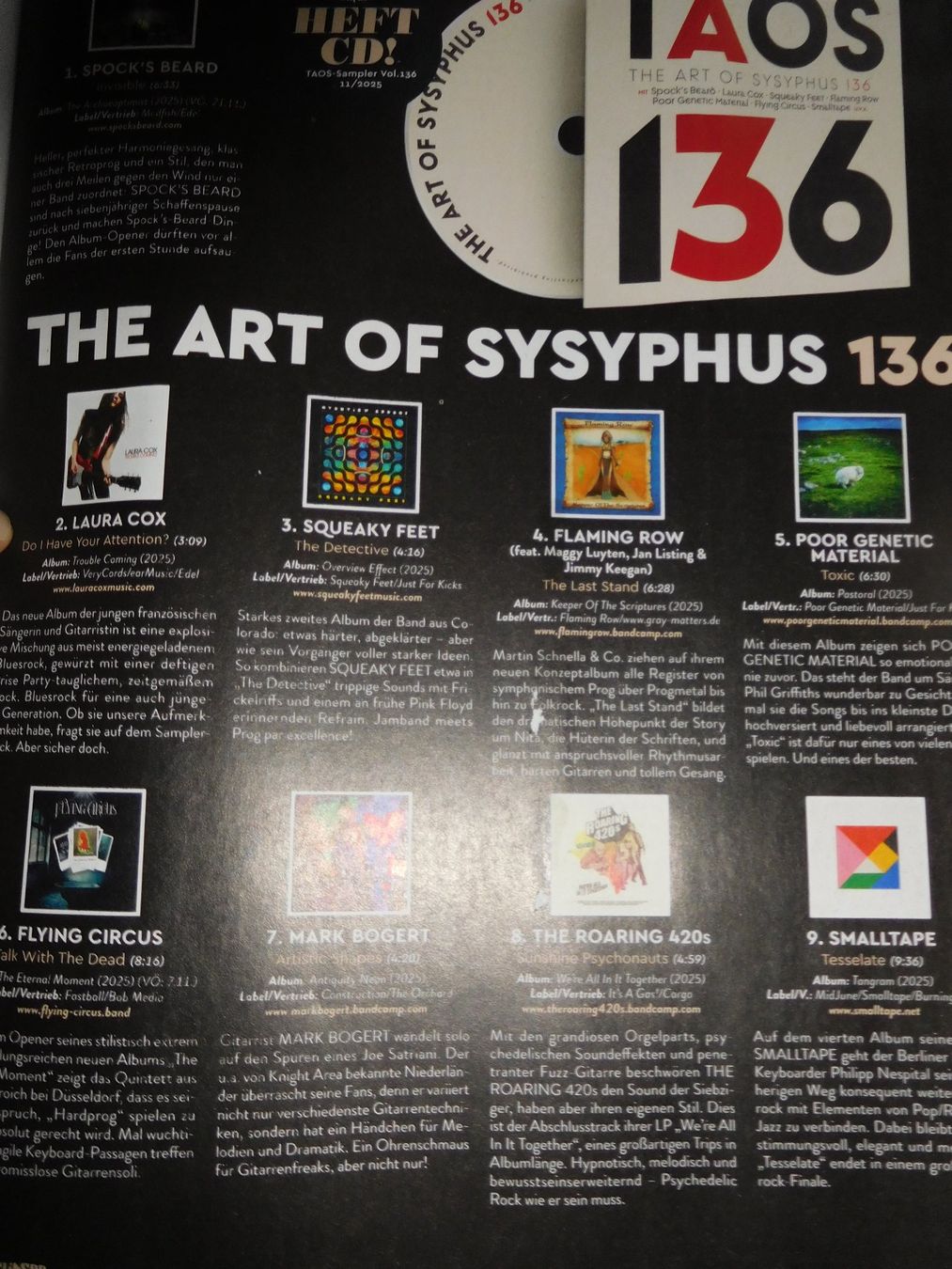 Rock Magazin Nov. 2025, QUEEN / CD u.a. mit Laura Cox / NEU (Neu ...