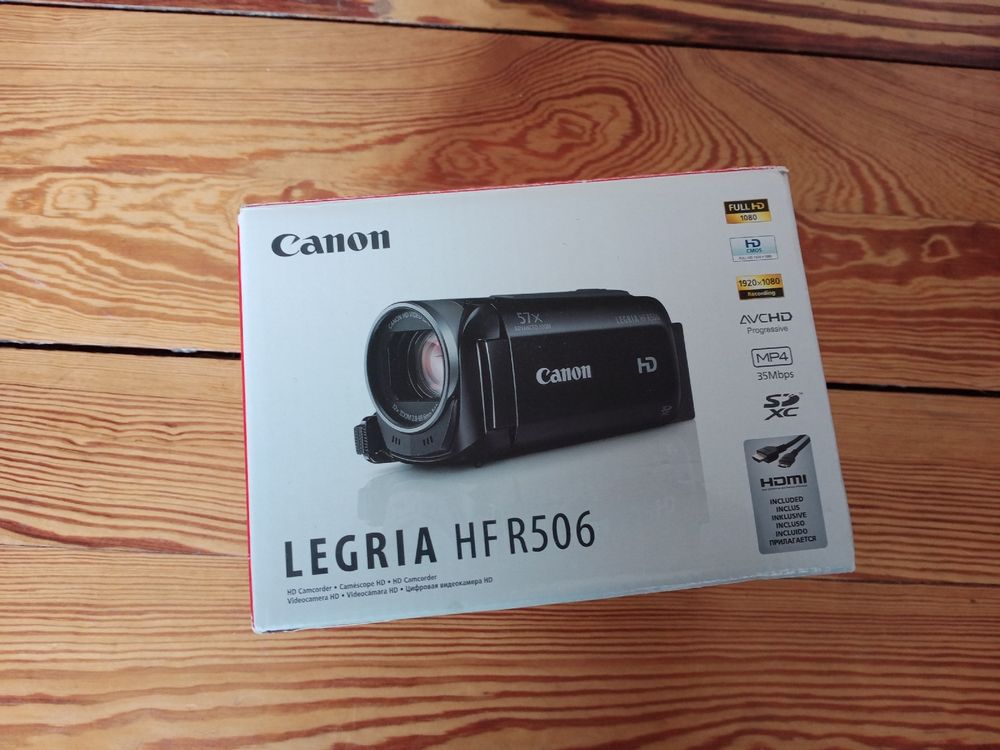 Caméscope Canon Legria HF R506 | Kaufen auf Ricardo