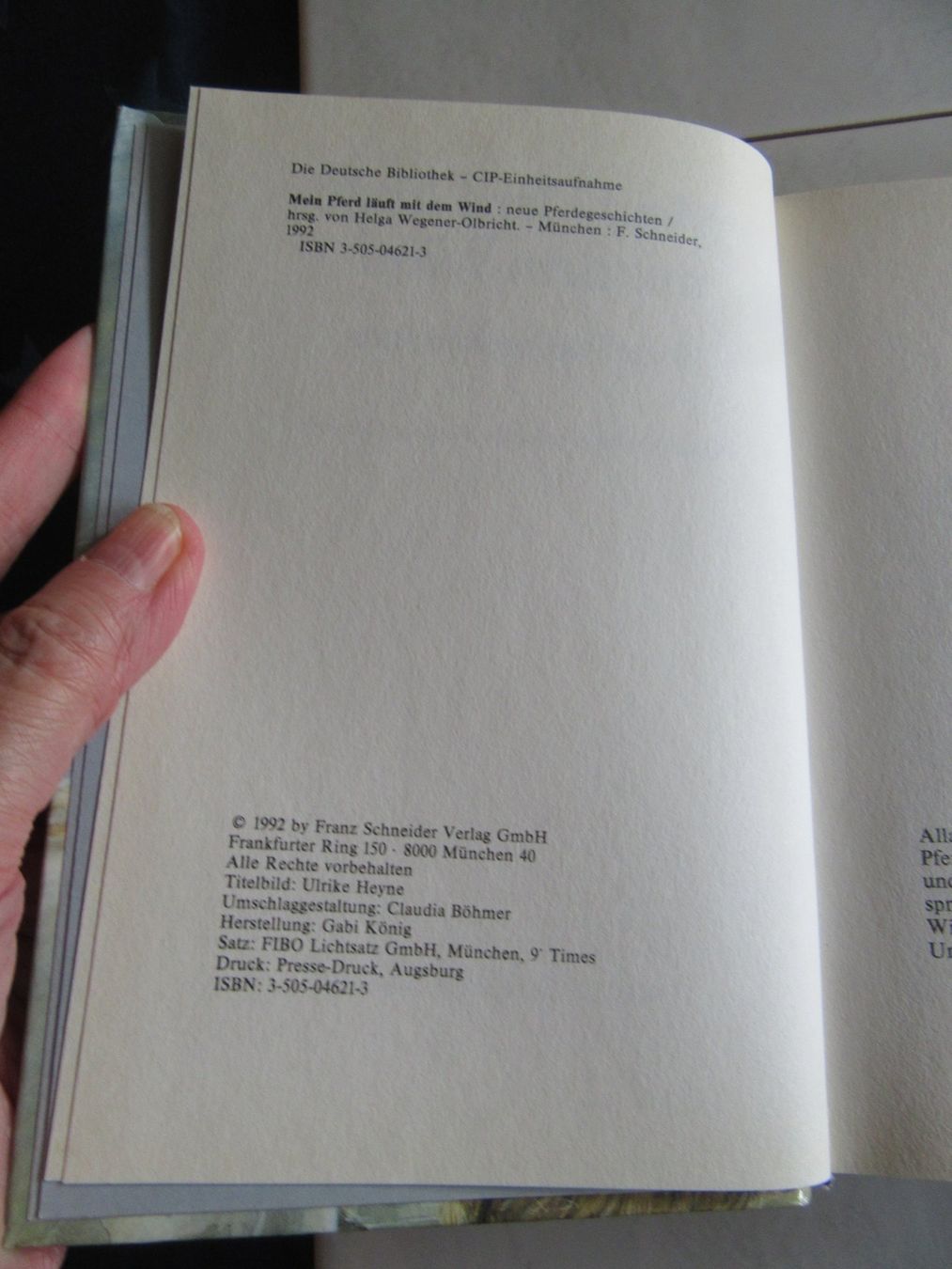 Mein Pferd läuft mit dem Wind - Neue Pferdegeschichten (Gebraucht) in ...
