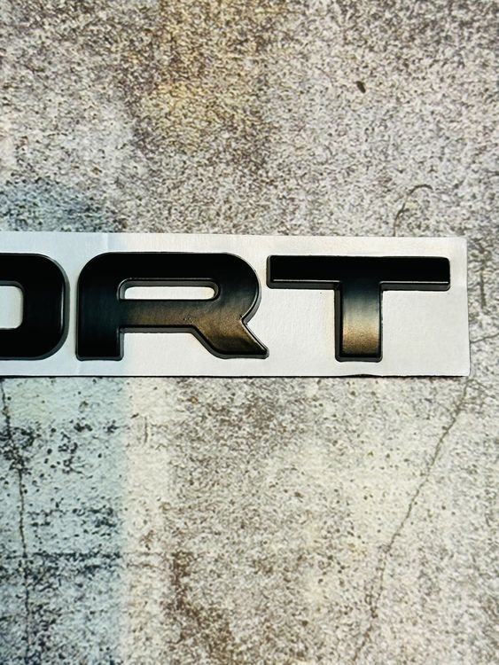 Range Rover Sport Emblem Logo Schriftzug Schwarzmatt Neu (Neu und ...