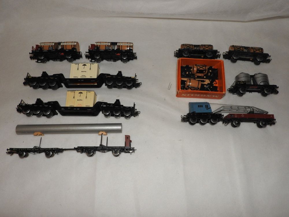 Konvolut Märklin, diverse Güterwagen, 10-teilig | Kaufen auf Ricardo