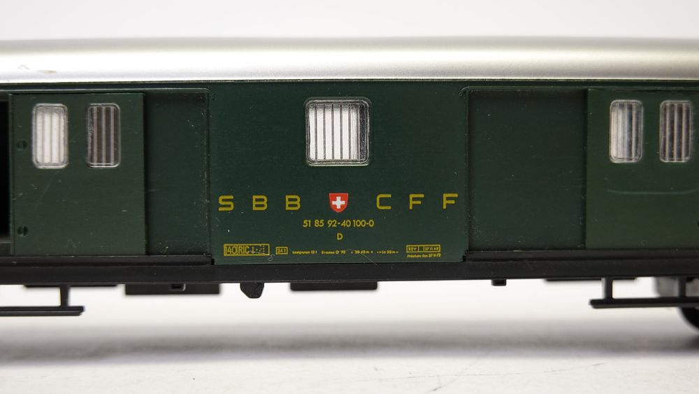 e4 Fleischmann SBB Gepäckwagen D grün (Gebraucht) in Thun für CHF 9.9 – mit Lieferung auf ...