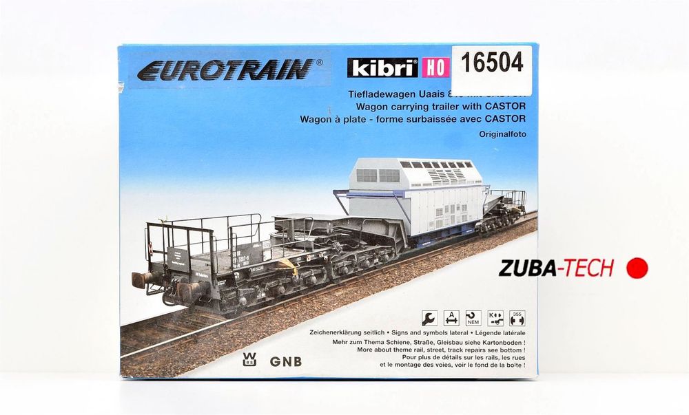 Kibri 16504 Bausatz Tiefladewagen Uaais (Gebraucht) in St. Gallen für ...