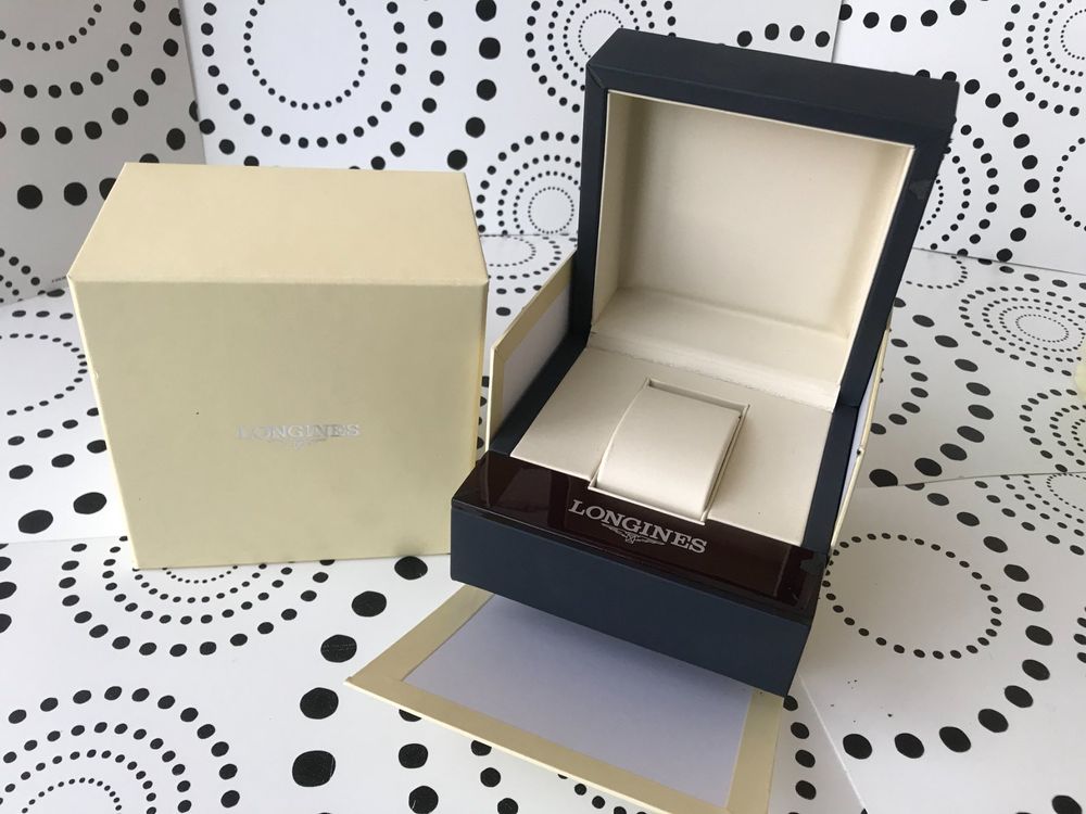 LONGINES ORIGINAL - BOX ECRIN SCHACHTEL WATCH CASE !!! (Gebraucht) in ...