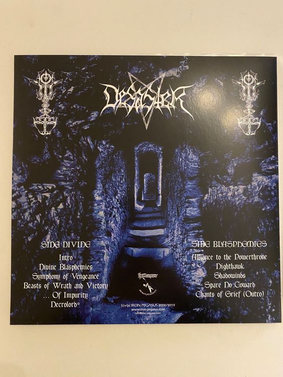 DESASTER - BLACKENED THRASH METAL - LP Divine | Kaufen auf Ricardo