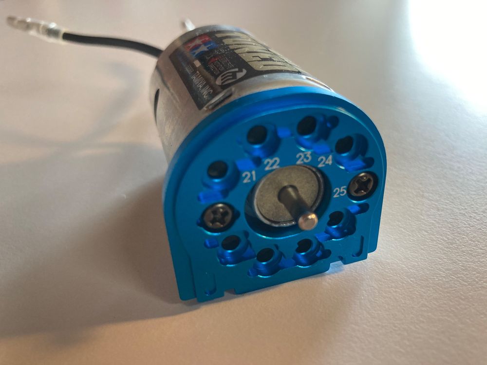 Tamiya Sport Tuned Motor RS-540 inkl. Motorenplatte aus Alu (Neu und ...