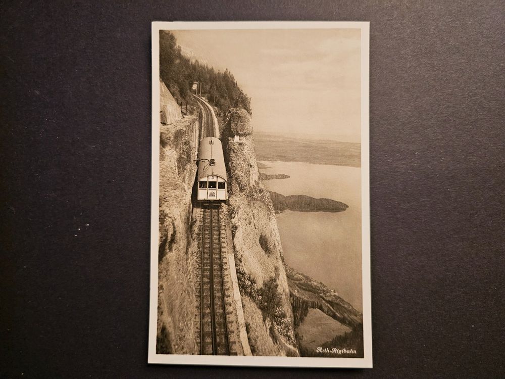 PK Rigibahn Antike Postkarte (Gebraucht) in Dallenwil für CHF 5 – mit Lieferung auf Ricardo kaufen