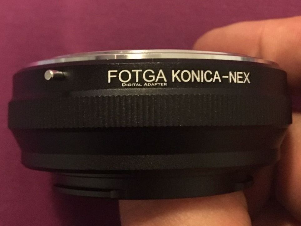Objektiv-Adapter Konica AR auf E-Mount | Kaufen auf Ricardo