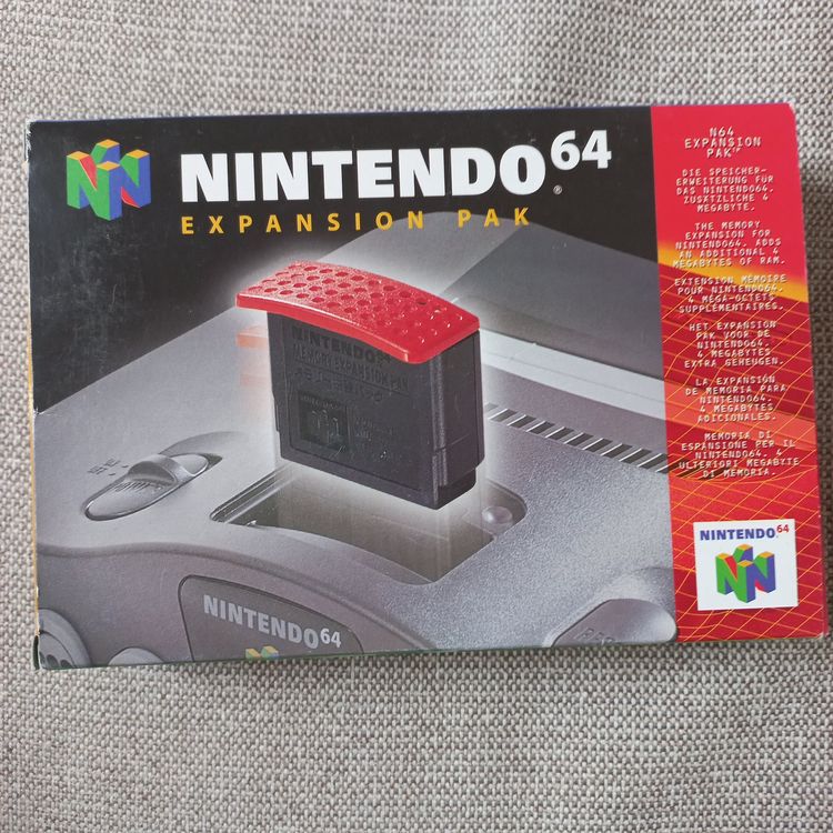 Nintendo 64 Expansion Pak inkl. Original Verpackung! (Gebraucht) in ...
