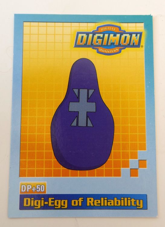 Digimon Toy Figurine Card Digi-Egg of Reliability EN | Kaufen auf Ricardo
