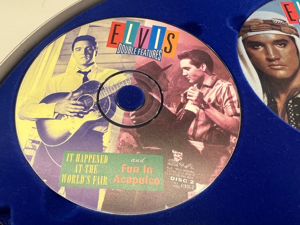 Vintage Elvis Presley Double Features 4 CD Box (Gebraucht) in ...