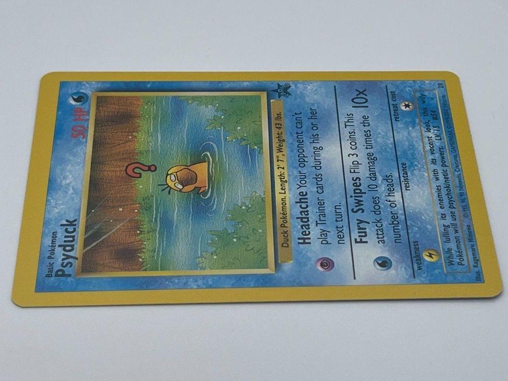 Psyduck #20 Pokémon Black Star Promo | Kaufen auf Ricardo