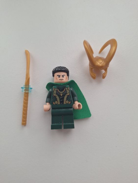 Lego Marvel Minifigur - Loki - Spongy Cape (Neu (gemäss Beschreibung ...