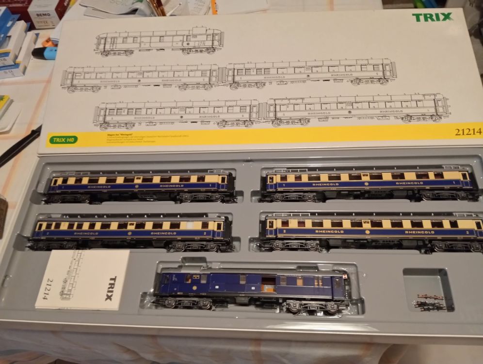 Trix HO Set " Rheingold " 21214 (Gebraucht) in Pully für CHF 141.5 ...