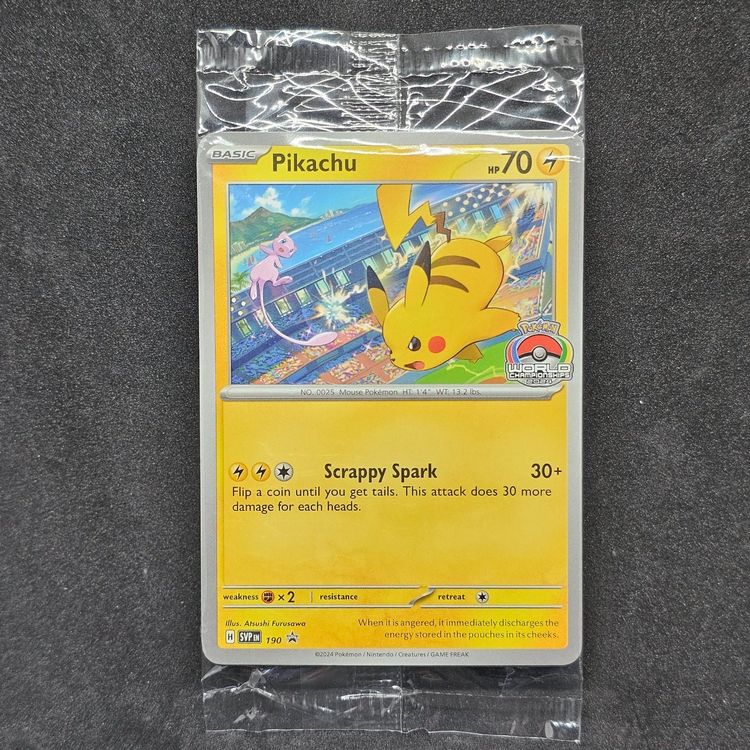 Pokemon - Promo (190) Pikachu & Mew World Championship 2024 | Kaufen ...