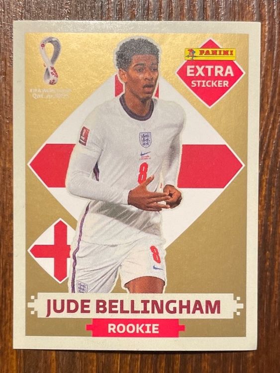 Panini Extra Sticker Gold Jude Bellingham | Kaufen auf Ricardo