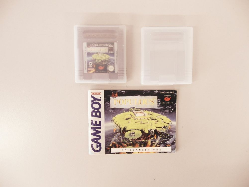 Videospiel "POPULOUS" + leeres Case (Gebraucht) in Muhen für CHF 13 ...