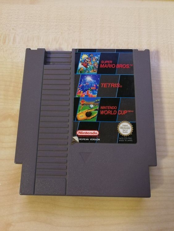 NES 3in1 (Super Mario/Tetris/World Cup) (D'occasion) à Solothurn pour ...