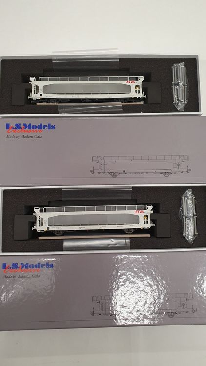 LS Models 30193 SNCF Set Less STVA Autotransportwagen (Neu und ...