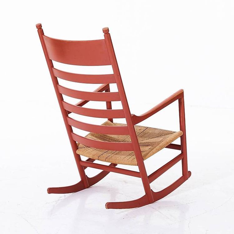 Hans J. Wegner, Rare et superbe Rocking Chair CH45, 1950s (D'occasion) à Zürich pour CHF 3200 ...