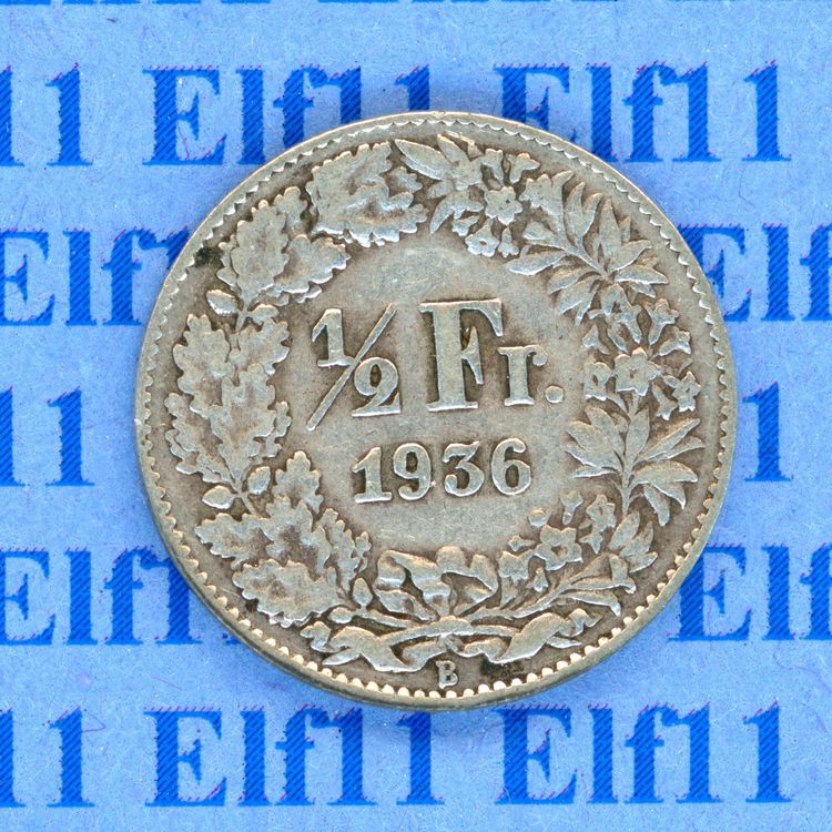 CHF___0.50 1936 ss 50 Rappen (Gebraucht) in Widnau für CHF 6 – mit Lieferung auf Ricardo kaufen