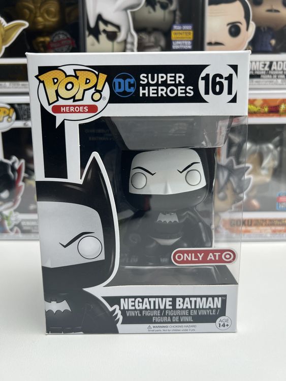 Funko POP! DC Super Heroes Negative Batman Edition Limitée (Neu und ...