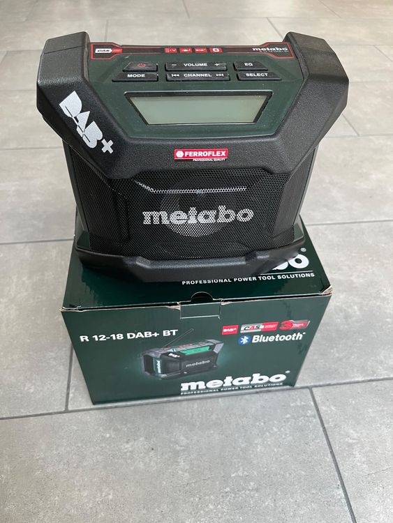 Metabo Baustellenradio R 12-18 DAB + BT (Neu (gemäss Beschreibung)) in ...