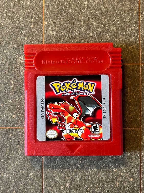 Pokémon Rote Edition (EN) (Neu (gemäss Beschreibung)) in Murten für CHF ...