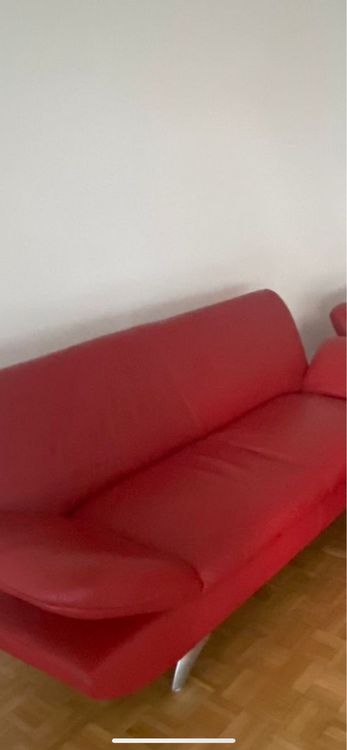Leder Sofa Rot | Kaufen auf Ricardo