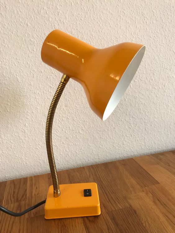 70er Jahre Tischlampe gelb Pfäffle | Kaufen auf Ricardo