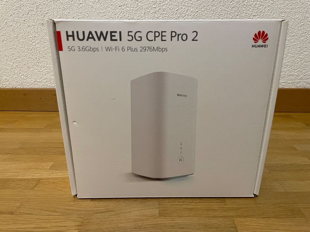 HUAWEI 5G CPE Pro 2 / 5G 3.6Gbps / Wi-Fi 6 Plus 2976Mbps (Gebraucht) in ...