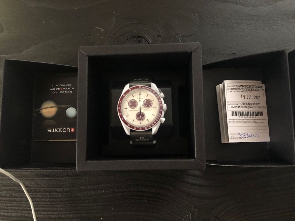 Omega Swatch Mission to Pluto NEU + Originalverpackt | Kaufen auf Ricardo