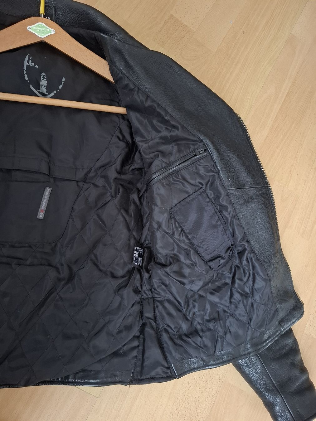 Blouson moto cuir taille M (48) super état top Zustand (D'occasion) à ...