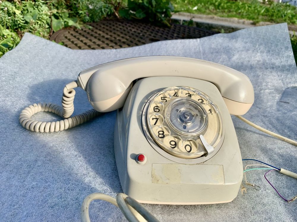 Retro Wählscheiben Telefon Wandtelefon Vintage 60er Jahre De (Gebraucht ...