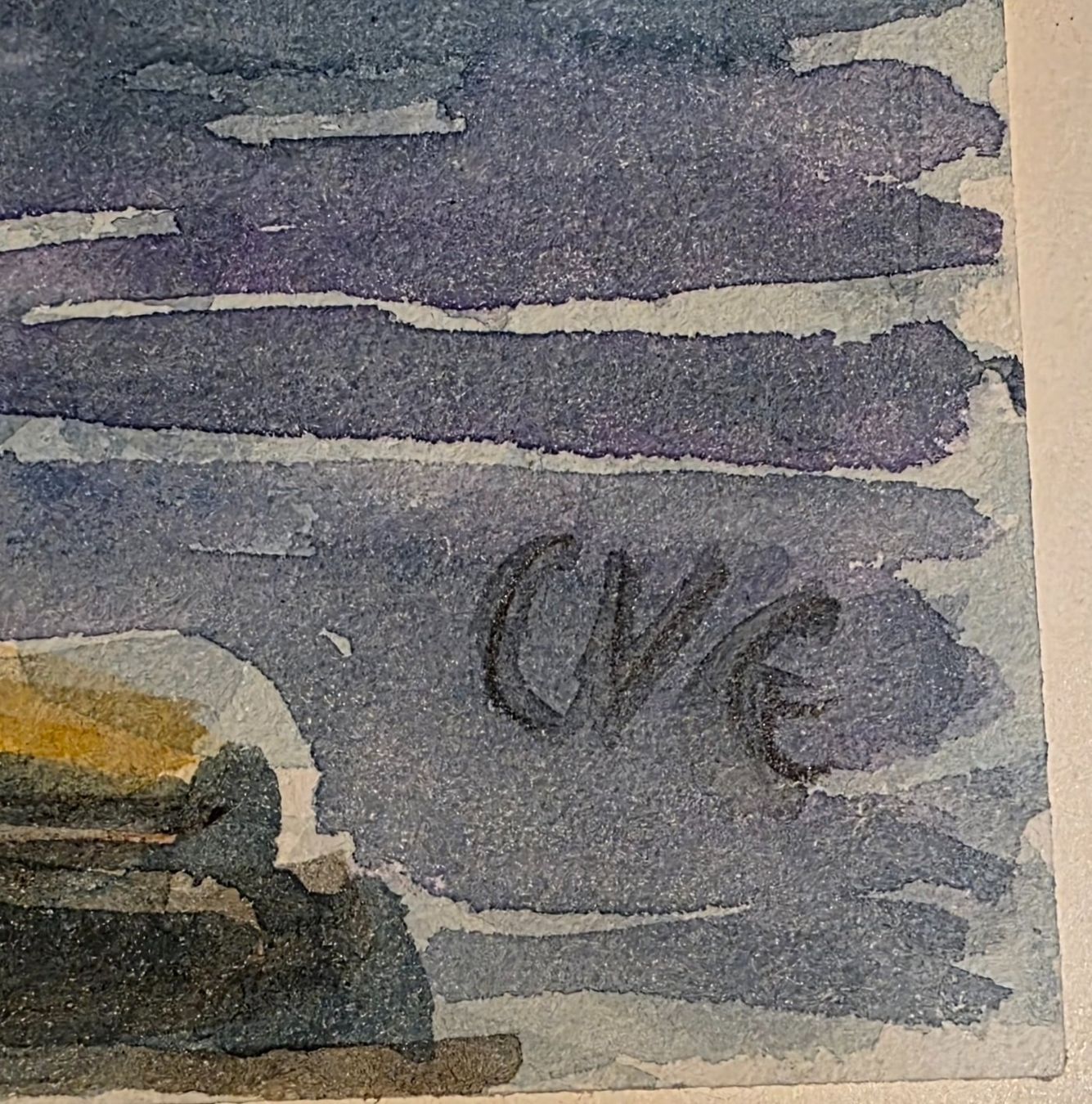 Aquarell Clara Vogelsang Eymann (22 x 29) 40 % seines Wertes (Gebraucht ...