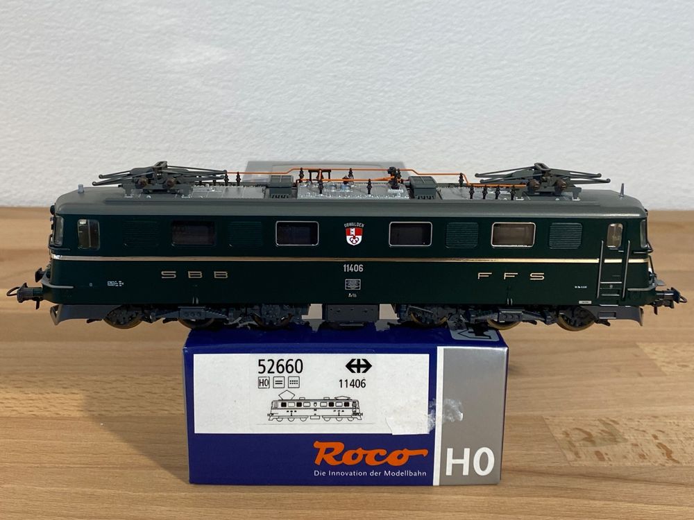 Roco 62660 - SBB Ae 6/6 Obwalden grün H0/DC | Kaufen auf Ricardo