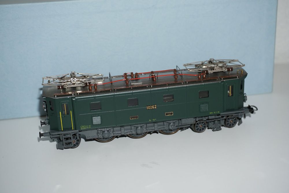 Morep - SBB Ae 3/6 III grün Messing H0/DC (Gebraucht) in Matten b ...