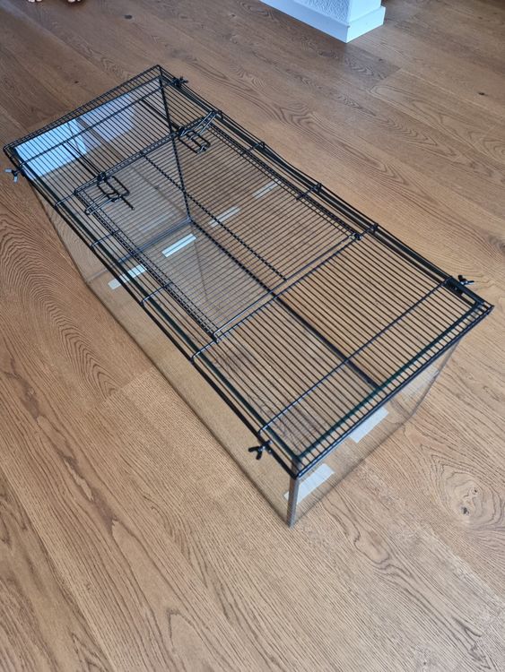 Hamster- oder Mäusekäfig. Terrarium aus Glas (Gebraucht) in für CHF 52 ...