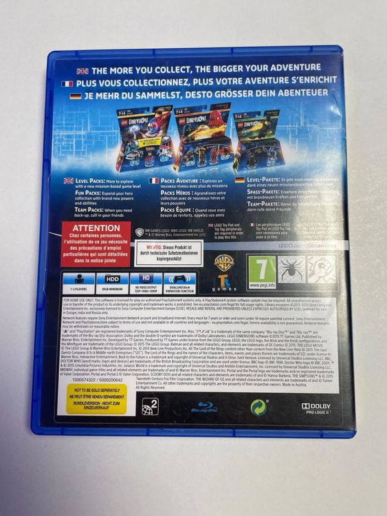PS4 Spieldisc - LEGO Dimensions (Neu (gemäss Beschreibung)) in ...