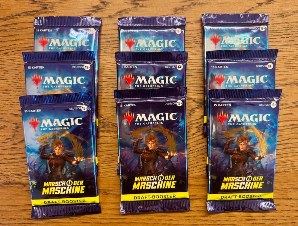 9x Marsch der Maschine Draft Booster DE (Neu und originalverpackt) in ...