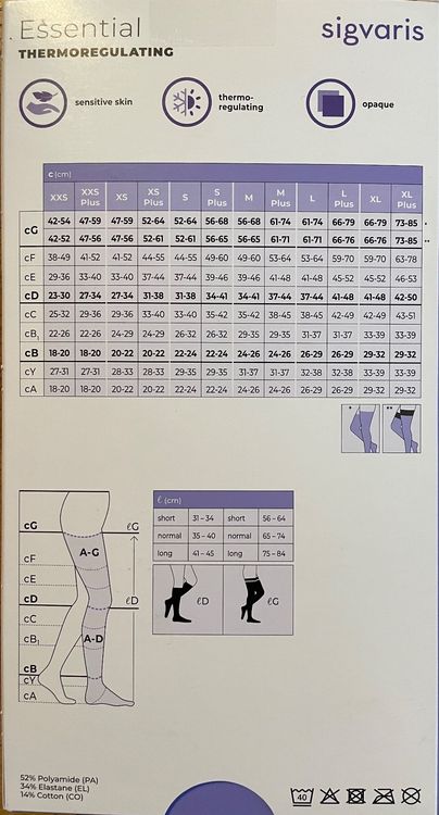 Bas de compression médical, opaque couleur chair, neufs | Kaufen auf ...