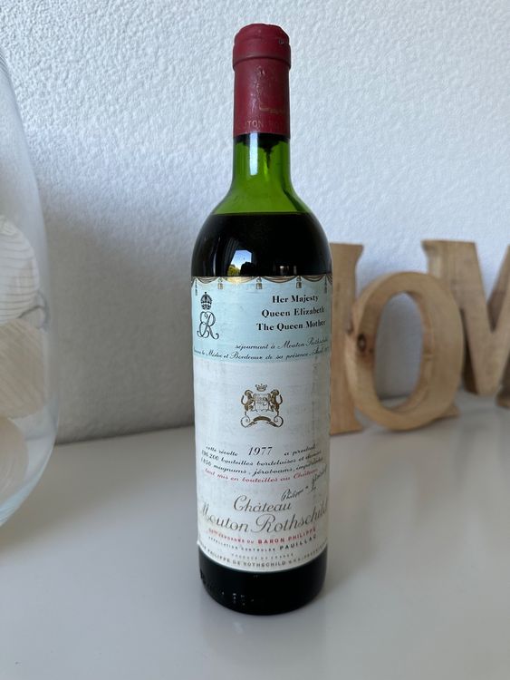 Château Mouton Rothschild 1977 (Neu (gemäss Beschreibung)) in Yens für ...