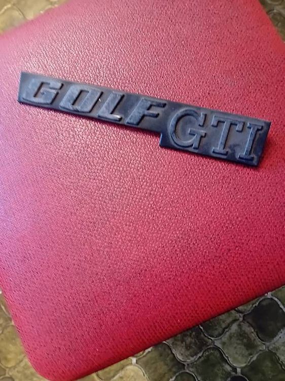VW Golf DTI 1800 Trophy Emblem (Gebraucht) in Ennetmoos für CHF 20 ...