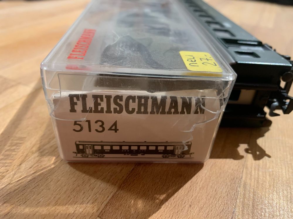 Fleischmann 2x 5134, Personenwagen 2. Kl. SBB FFS, H0, GS (Gebraucht) in Hombrechtikon für CHF ...