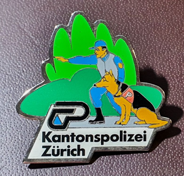 S569 - Pin Kantons Polizei Zürich - Hundestaffel Hundeführer (Gebraucht ...